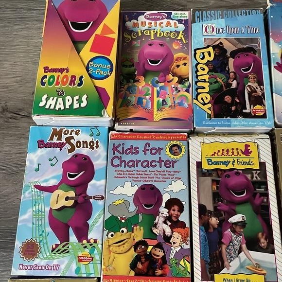 Barney | Media | Barney Vhs Bundle Classic Barney Vhs Movies | Poshmark